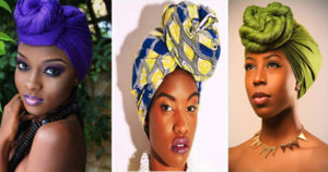 Comment attacher un foulard ? Style « Top knot turban » - Afroculture.net