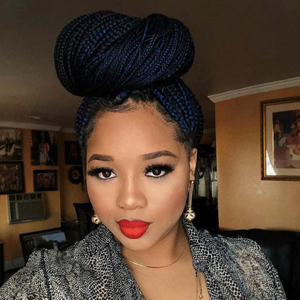 8 Braided buns for Black Women | Women’s hairstyles – Afroculture.net