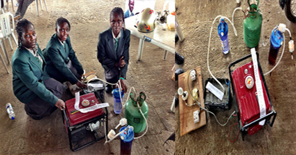 Four Nigerian Girls Create Pee-Powered Energy Generator - Afroculture.net