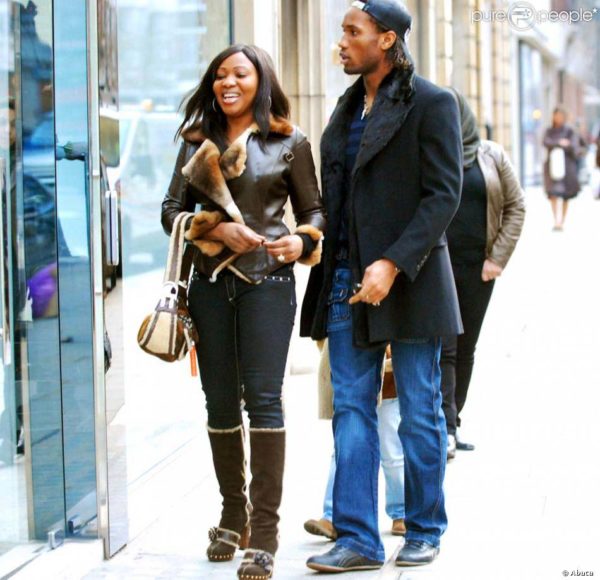 Didier Drogba, his wife Lalla & his children – Afroculture.net