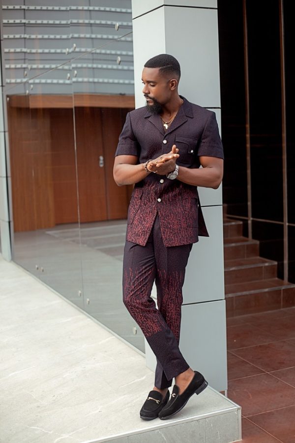 Dandy style: Ric Hassani & Mawuli Gavor elegant in Pappaz Attirez ...