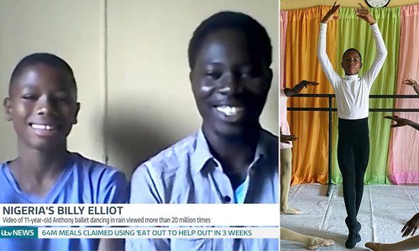 Anthony Madu: 11-year-old Nigerian ballet dancer breaks stereotypes of ...