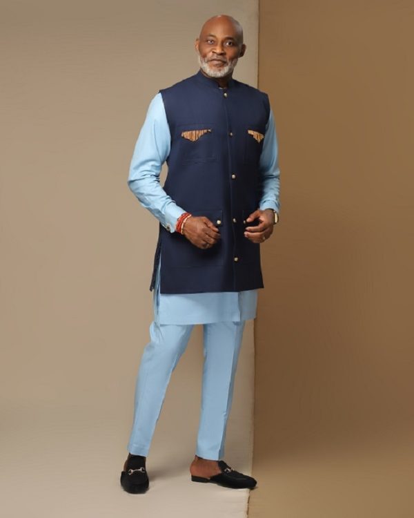 African fashion: actor Richard Mofe Damijo is elegant in the new ...