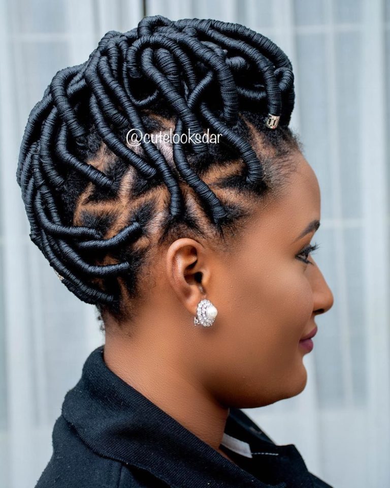 10 stunning African thread hairstyle for inspiration – Afroculture.net
