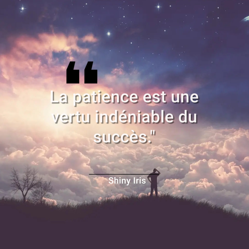 La patience est une vertu indéniable du succès – Inspiration Biblique ...